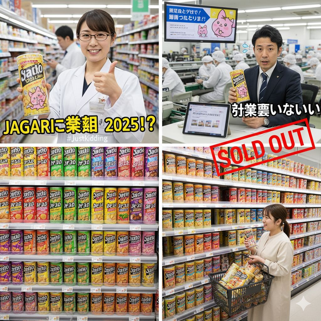 じゃがりこ販売終了はデマ！SNSで噂が拡散した本当の理由